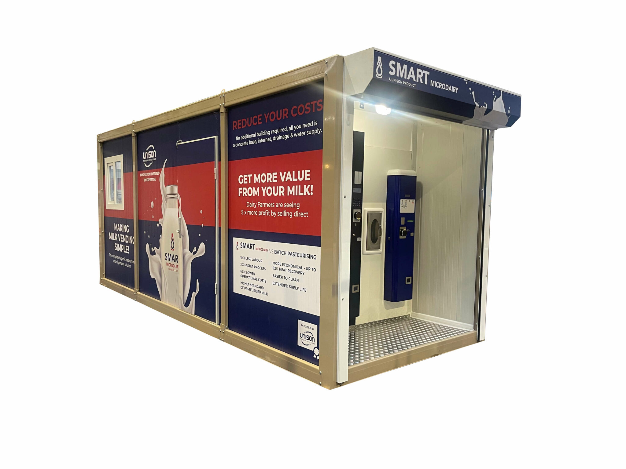 Smart MicroDairy Milk Vending Machine | Unison